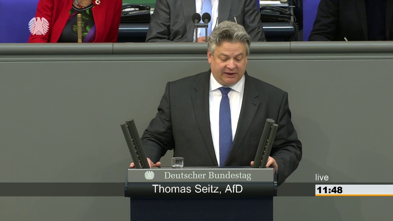 AfD Thomas Seitz - Als ehemaliger Staatsanwalt kann ich über die ...