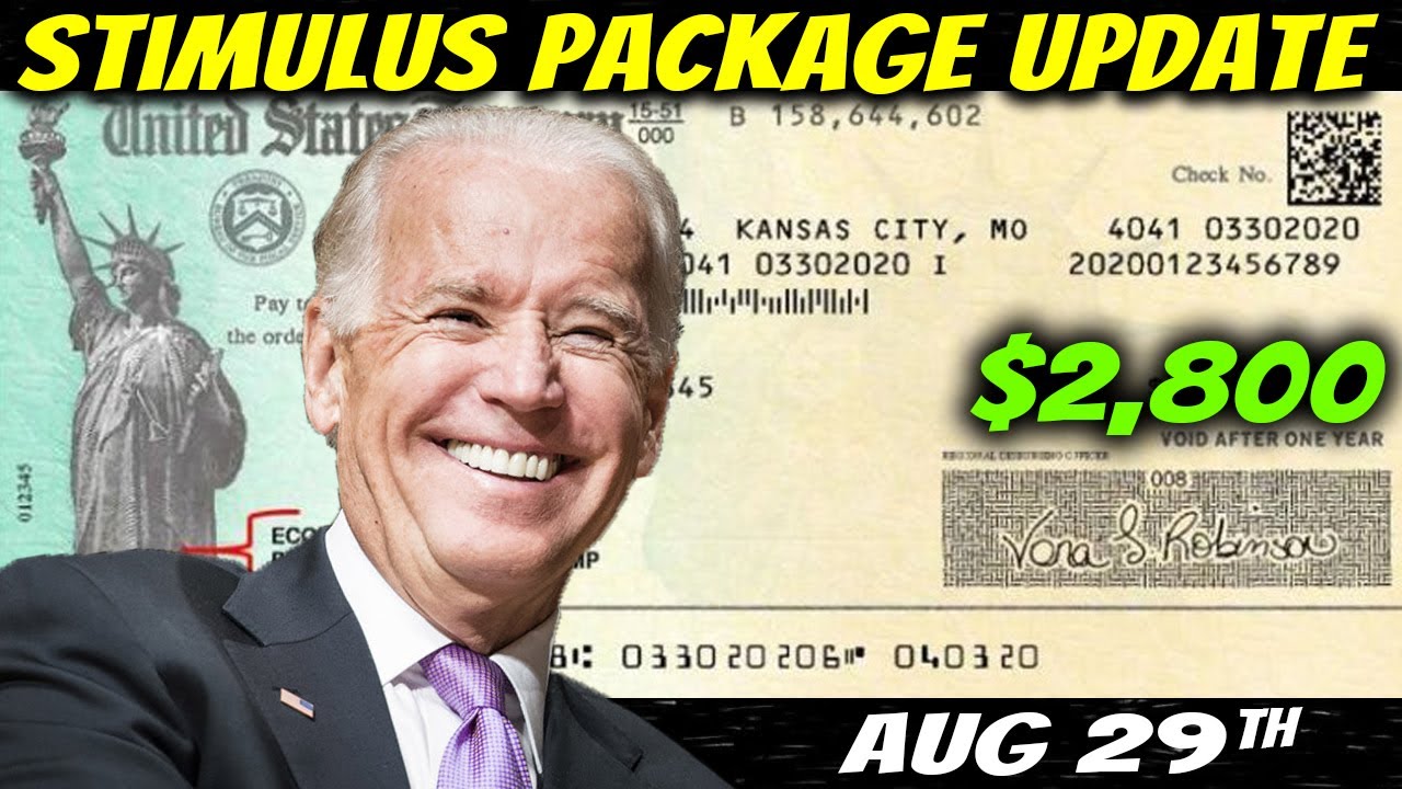$2,800 Checks! 4th Stimulus Check Update & Stimulus Package Update ...