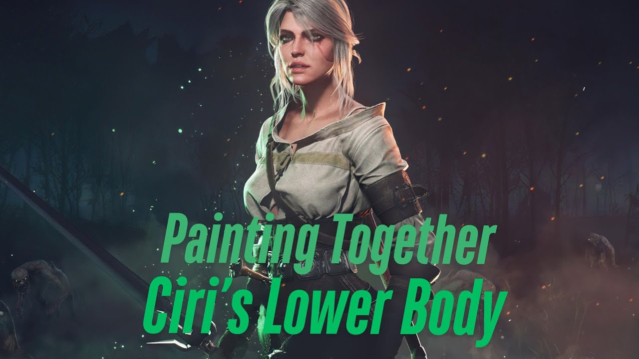Painting Miniatures Together: Cirilla, Lower Body | Witcher 3 - YouTube