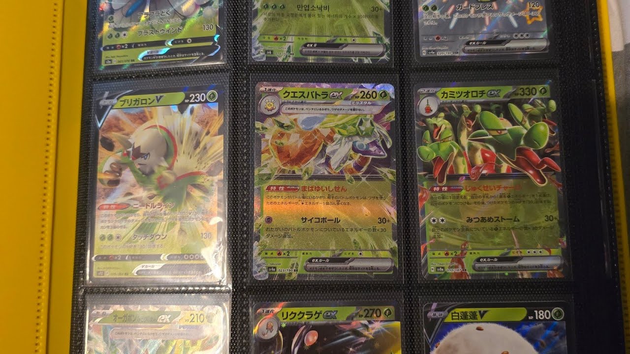 pokemon flip through one of my folders 👍 - YouTube