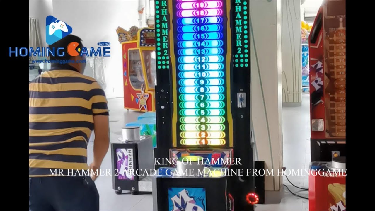 King Of Hammer Mr Hammer 2 boxing Arcade Game machine from HomingGame ...