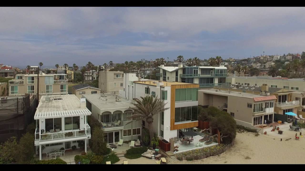 Playa del Rey, California (HD)--Pacific Ocean, Small Lake and Beach ...