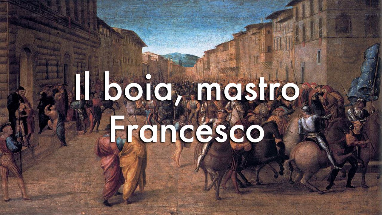 Il boia, mastro Francesco - YouTube