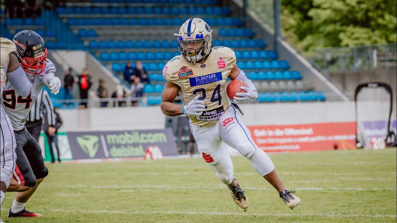 Glen Toonga GFL Highlights 2018 | Dresden Monarchs - YouTube