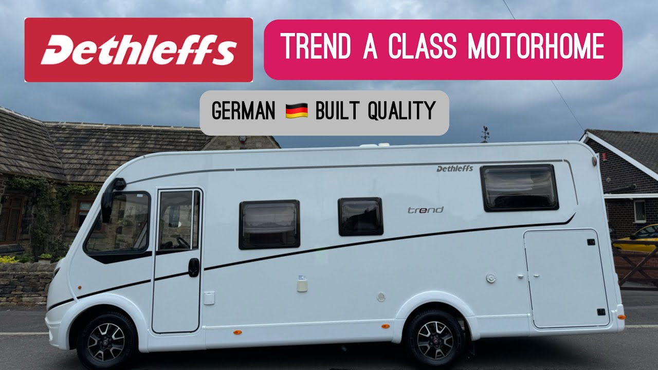 Dethleffs Trend Motorhome Tour - Are German Built Motorhomes The Best ...