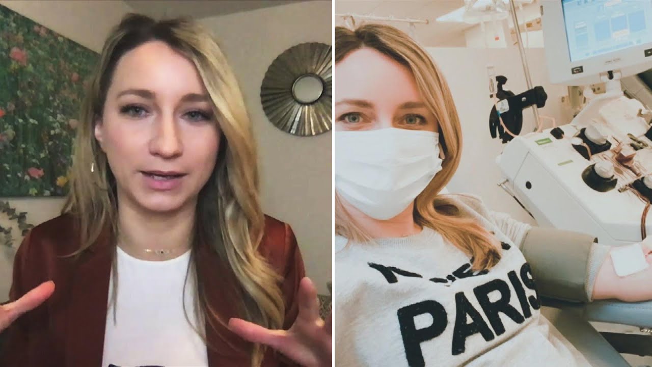 Sports Reporter Shares How She Donated Her Plasma to Save Lives - YouTube