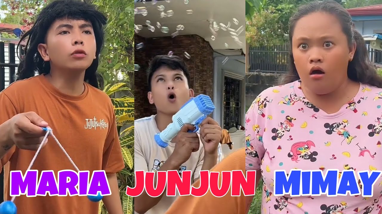 PART 129| JUNJUN MIMAY AND MARIA TIKTOK COMPILATION| TRENDING FUNNY ...