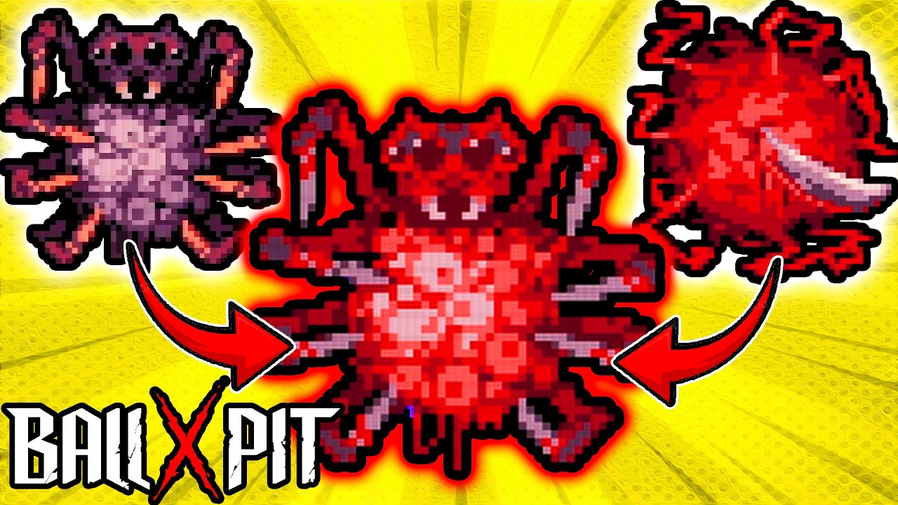 Spawning Thousands of Bleeding Queen Ballsacks in BALL x PIT - YouTube