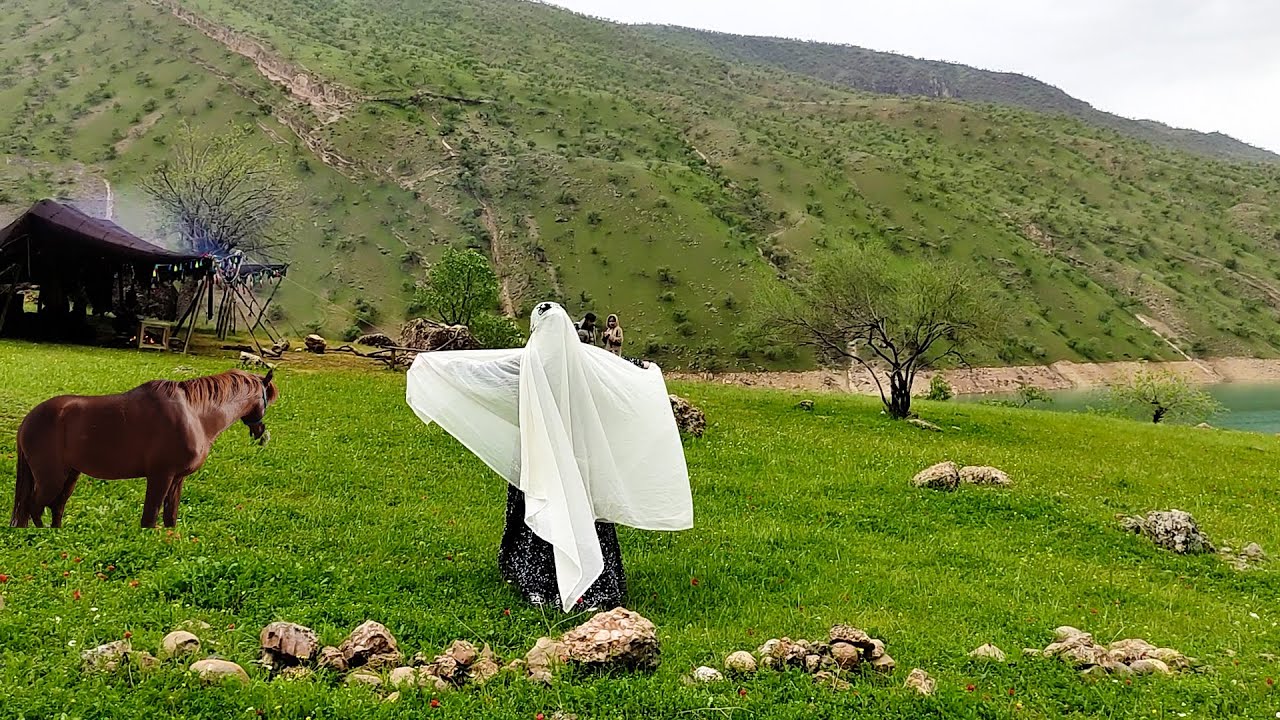 A beautiful day in nomadic village - YouTube