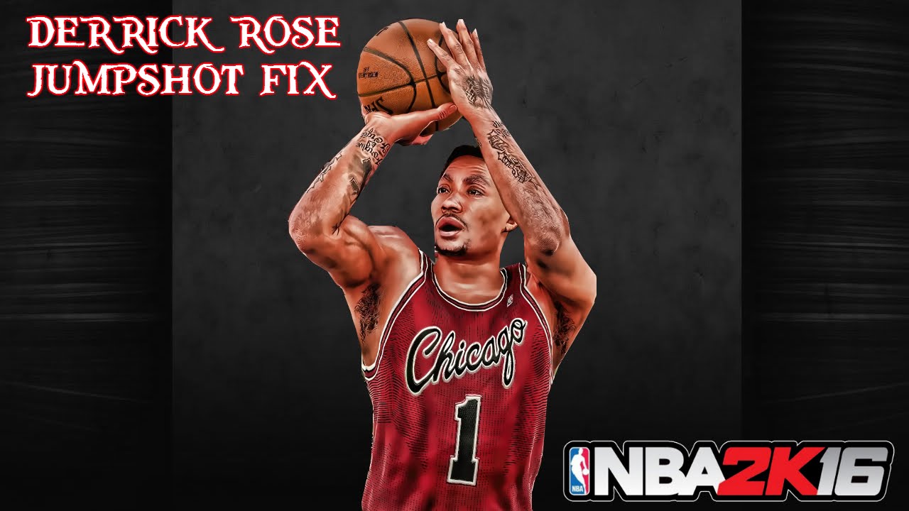 Derrick Rose Jumpshot Fix: NBA 2K16 - YouTube