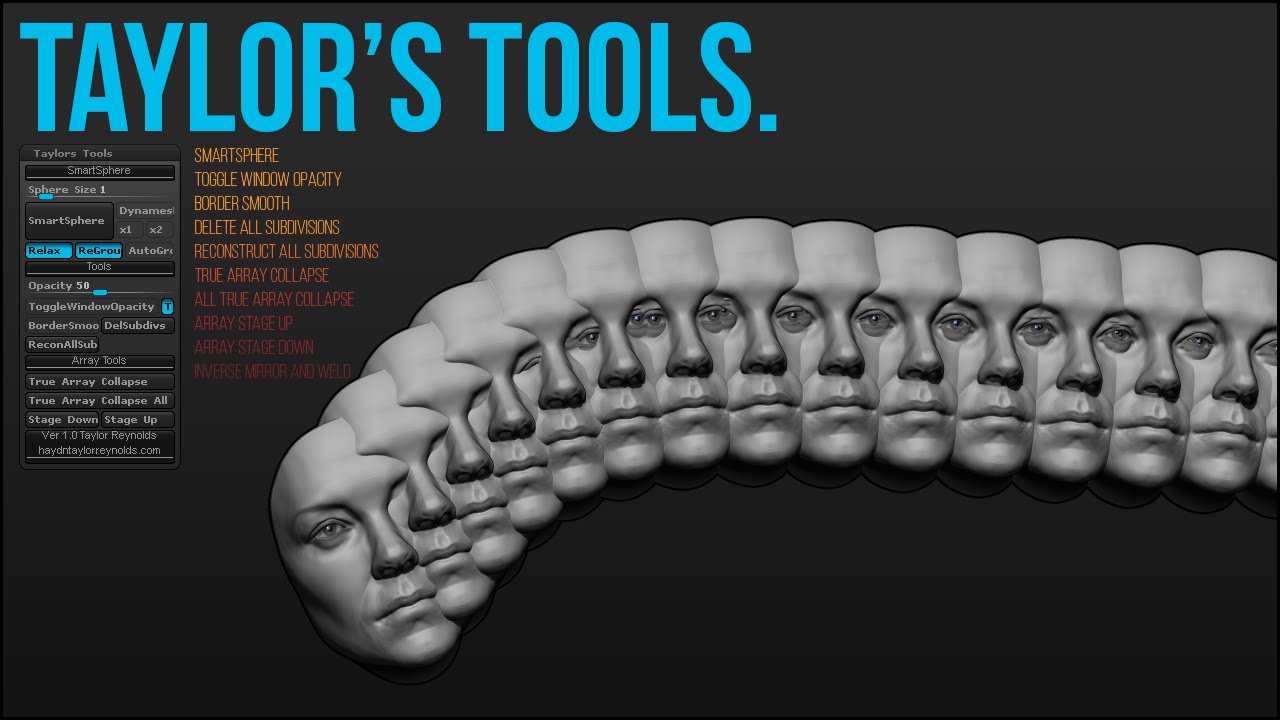 Taylor's Tools V1.0 Feature Rundown - YouTube