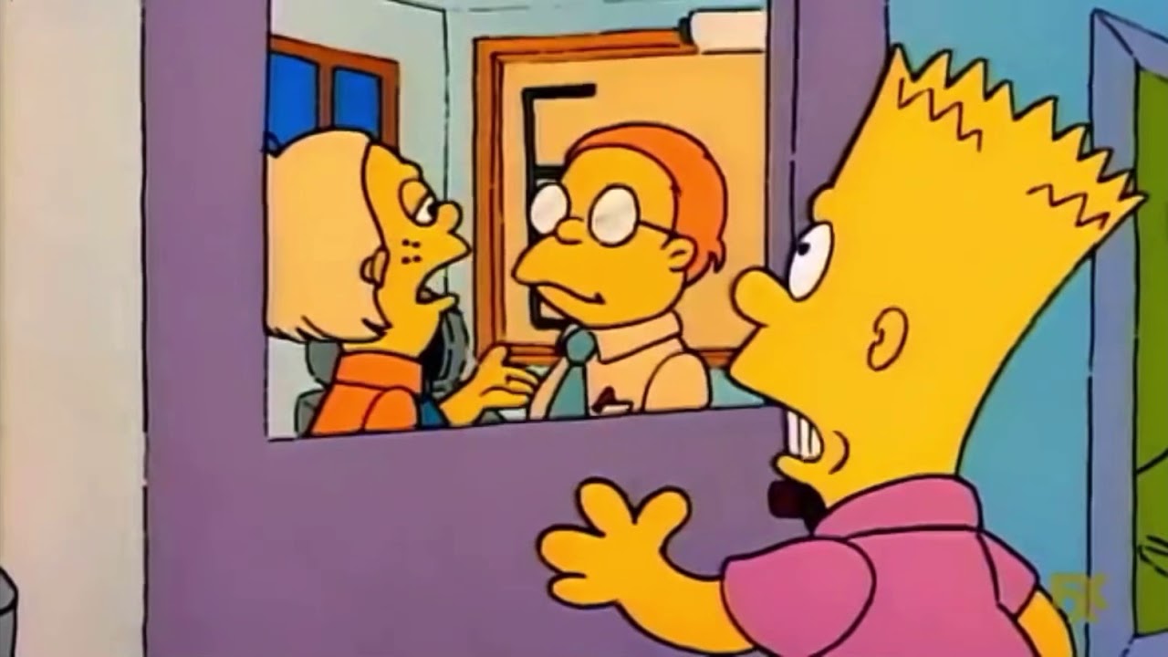 Homero orgulloso de Bart - YouTube