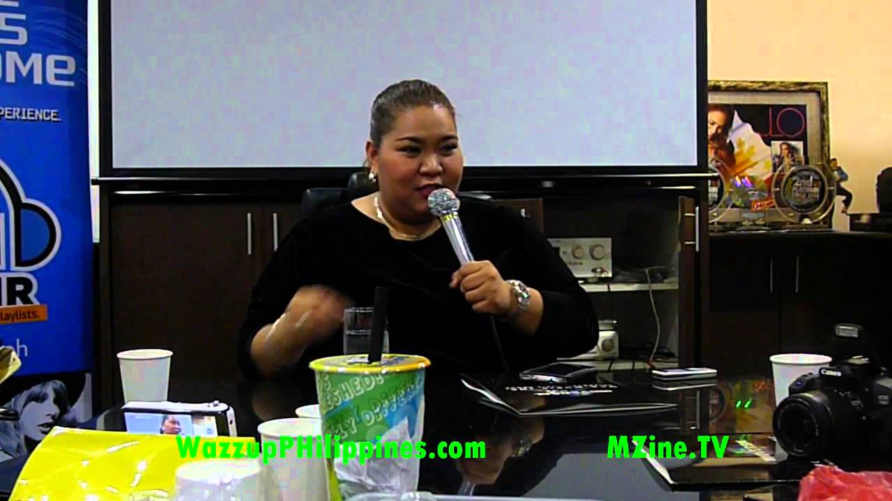 the Voice of the philippines singer Janice Javier blogcon for album and ...