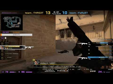 Clutch 1V5 CS:GO / 10LVL FACEIT