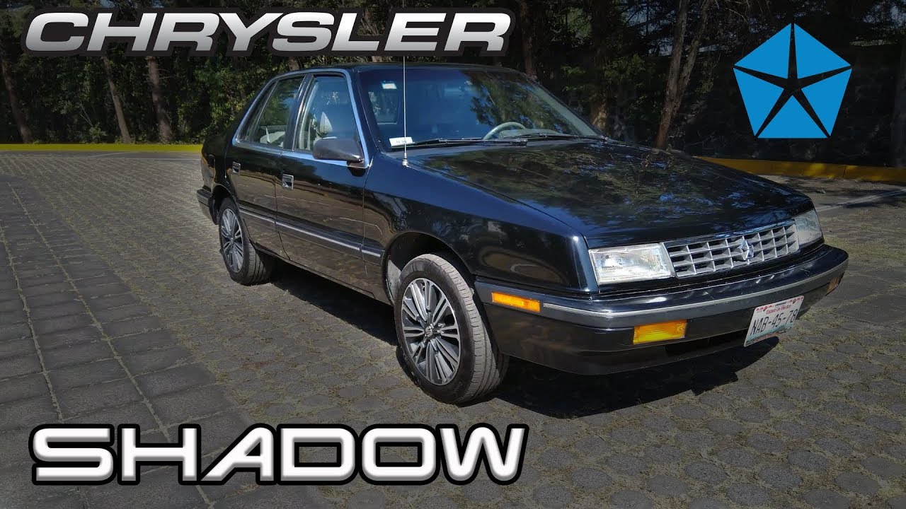 Chrysler Shadow Tipico 1990 - Reseña - YouTube