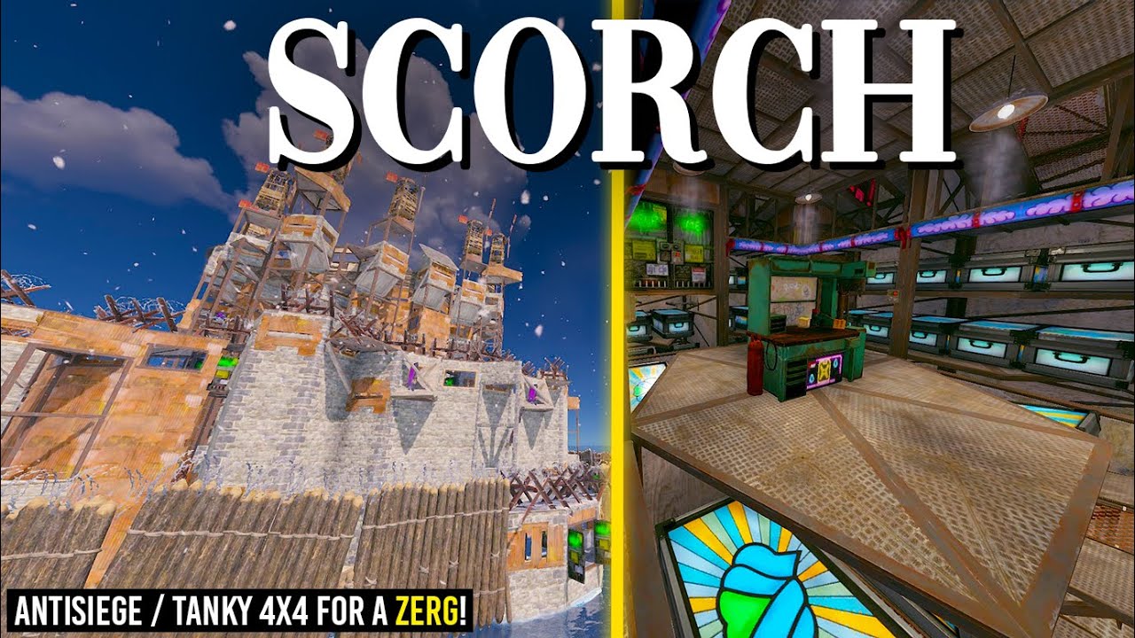 The SCORCH *ANTISIEGE* - TANK ZERG 4X4 | Open Core, Ungrief-able ...
