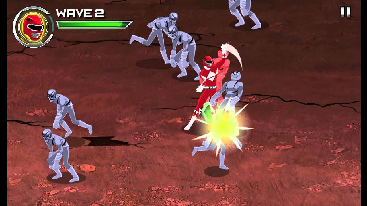 Forever Red - Power Rangers Game - YouTube
