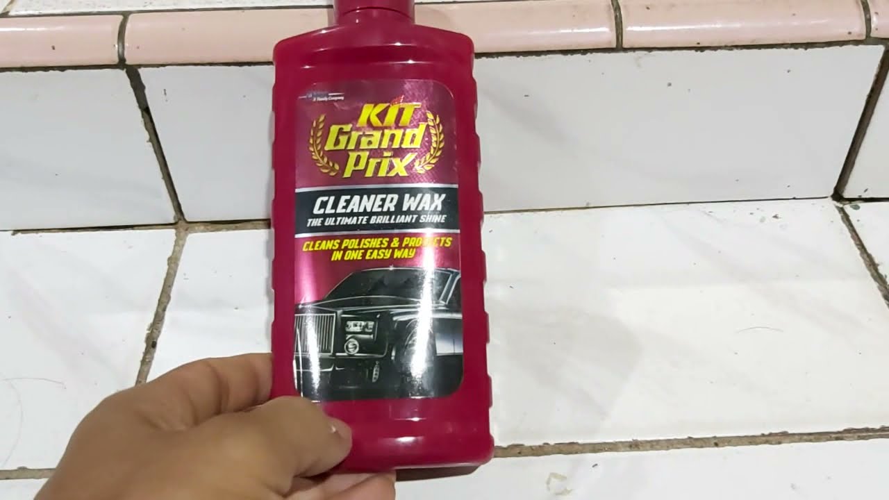Kit grand prix Cleaner Wax 500ml - Cleans polishes and protects in one ...