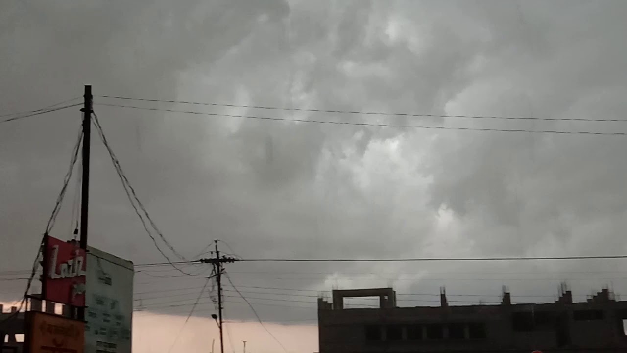 First Rain In Pandharpur. - YouTube