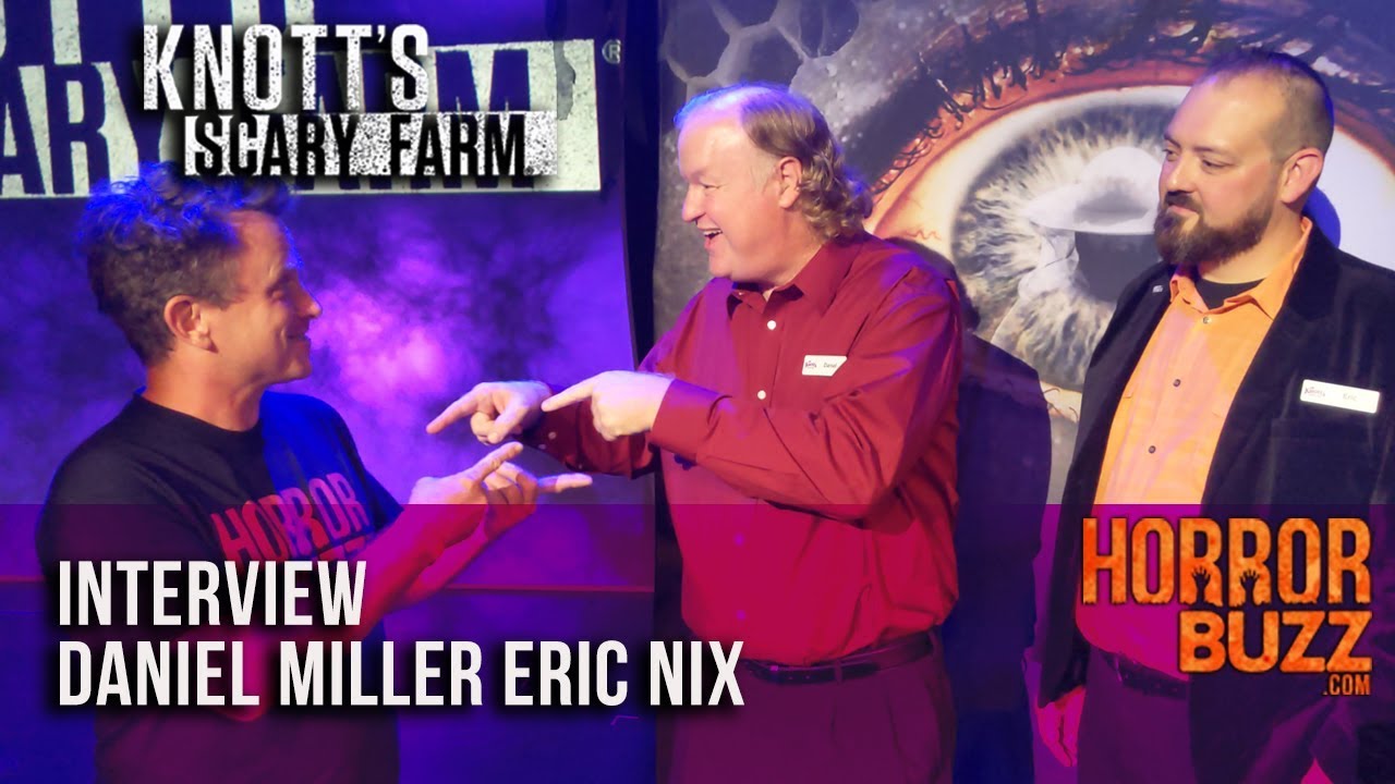 Knott's Scary Farm - Interview with Daniel Miller and Eric Nix - YouTube