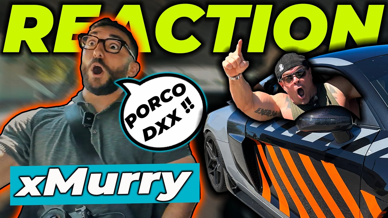 xMurry REAGISCE alla mia R8 - YouTube