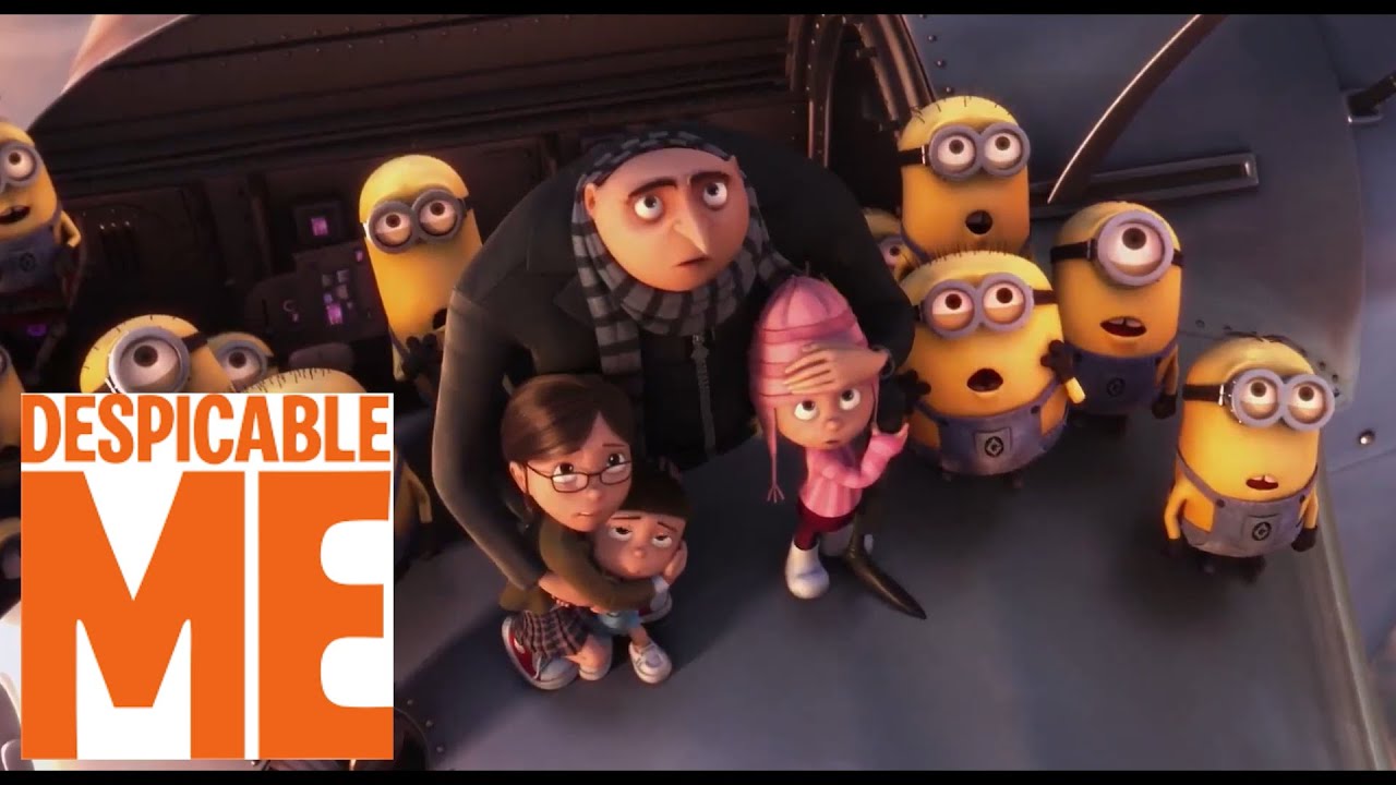 Despicable Me | Gru saves the girls from Vector - YouTube