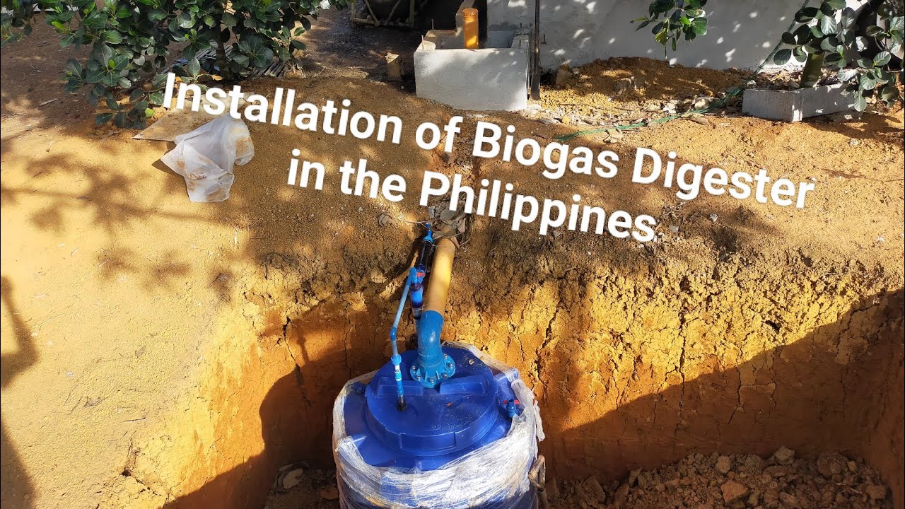 Installation of Biogas Digester for 10 Heads of Pigs - YouTube