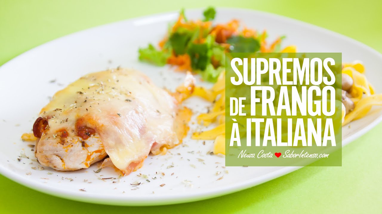 Supremos de Frango à Italiana - YouTube