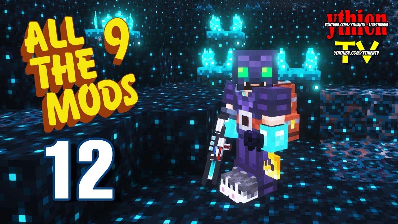 All The Mods 9 Minecraft E12 - DEEP DARK FOR ALLTHEMODIUM | ATM9 - YouTube