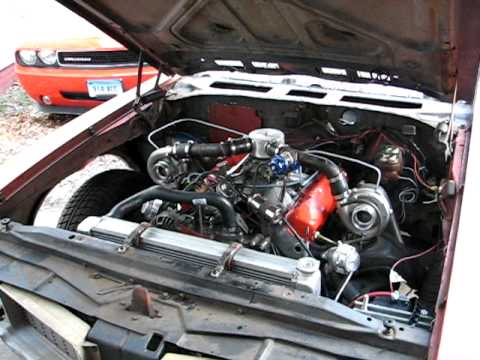 Defbob's Twin Turbo Cutlass w/ Big Block Mopar - YouTube