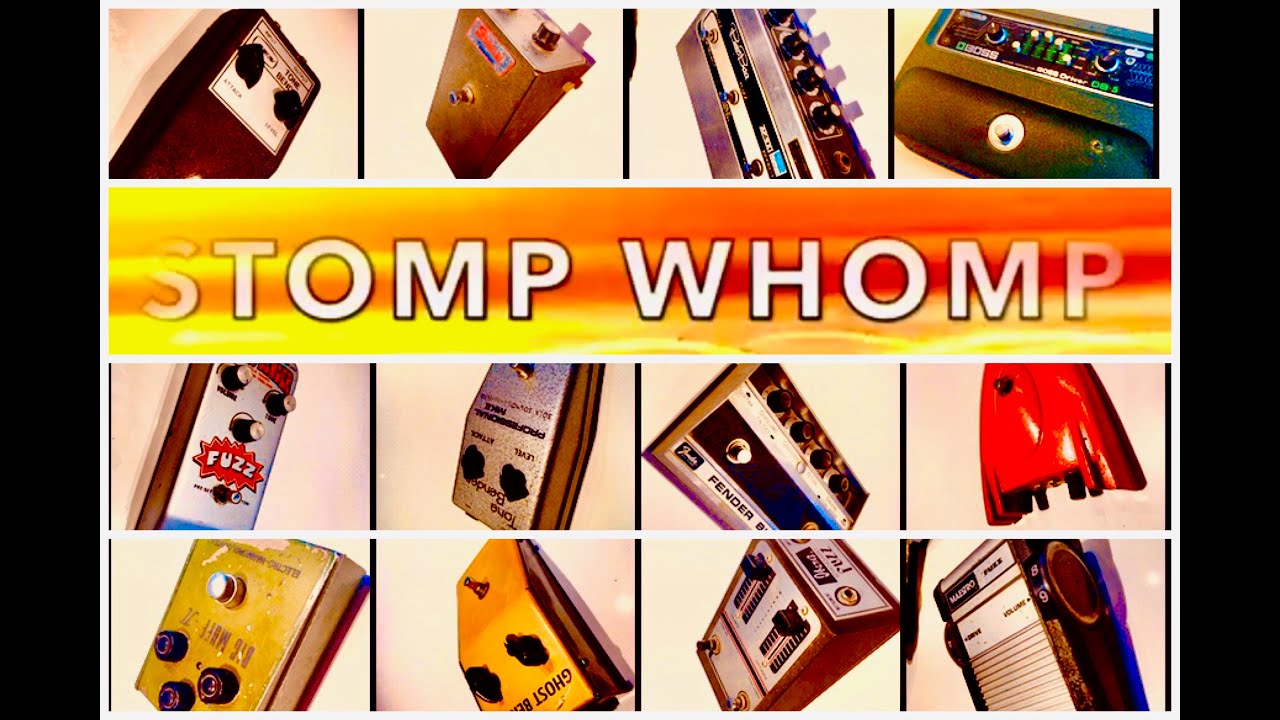 STOMP WHOMP 1: 1riff - 40 fuzz pedals comparison / shootout - YouTube