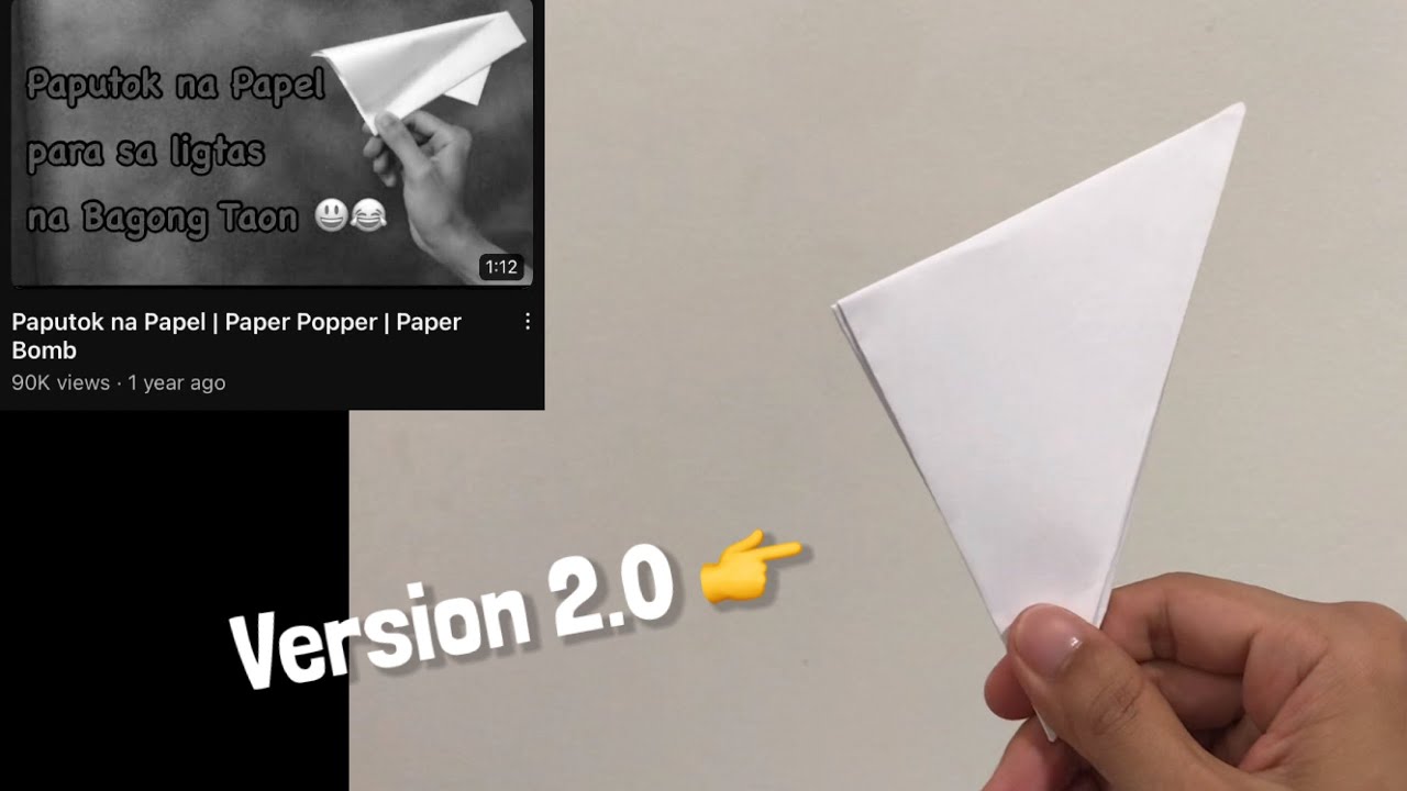 Paputok na Papel Version 2.0 - YouTube