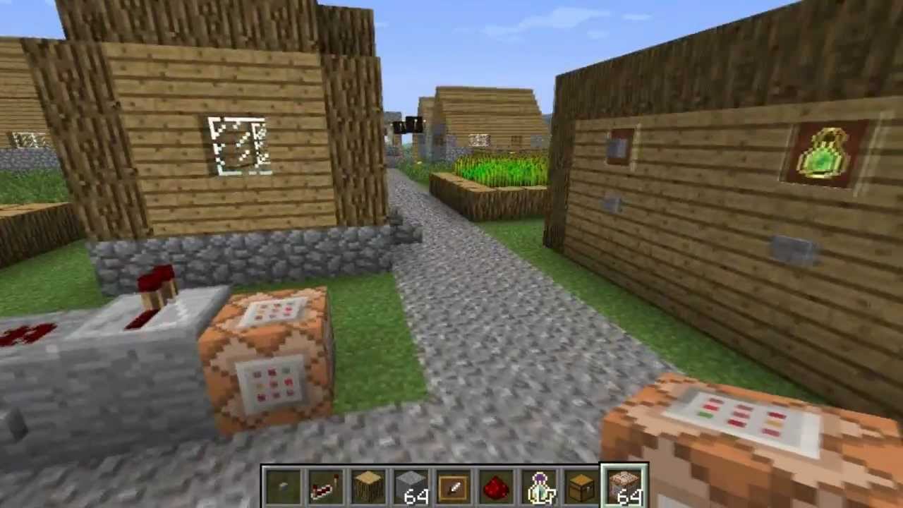 Minecraft - XP obchod pomocí Command Blocku (Voskovcraft) - YouTube