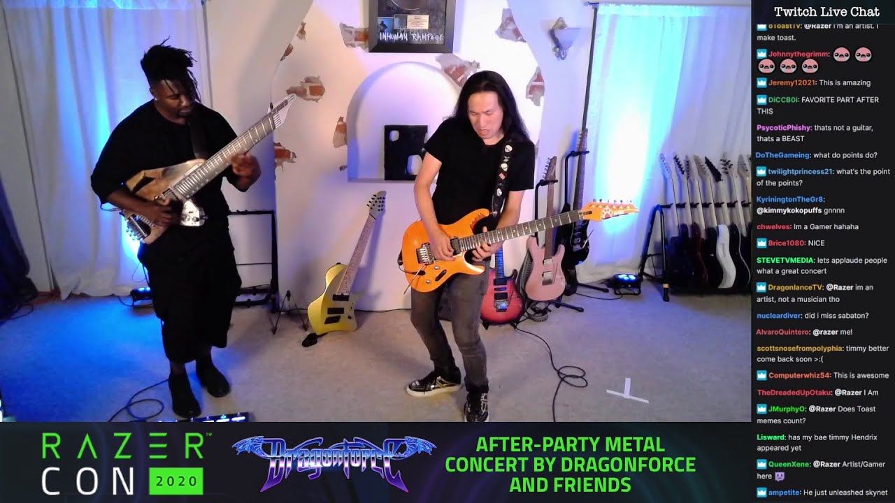 Herman Li & Tosin Abasi - Woven Web, Physical Education Live (Razer Con ...