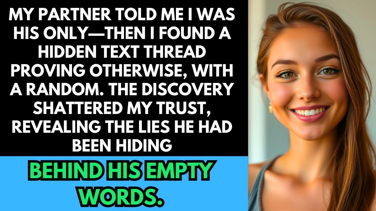 My Partner Told Me I Was His Only—Then I Found A Hidden text Thread Proving Otherwise With a ...
