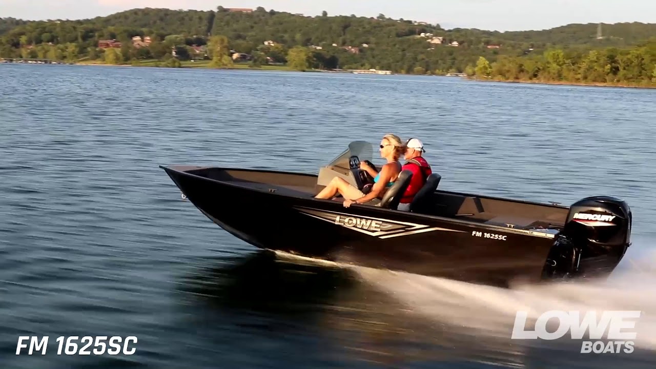 2020 Lowe Boats - FM1625 Side Console - YouTube