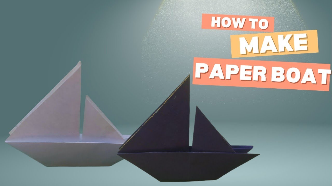 How to make a paper Boat ⛵ | Origami Boat | Amazing Paper Craft Ideas ...