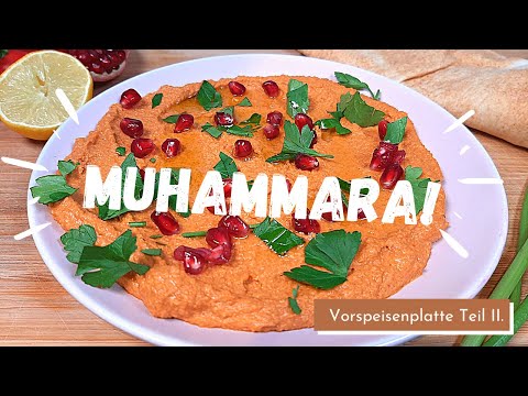 Mezze 2. Teil: Muhammara | veganer Walnuss-Paprika-Dip