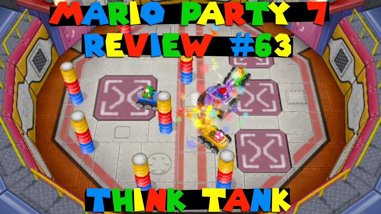 Mario Party 7 Minigame Review-Think Tank - YouTube