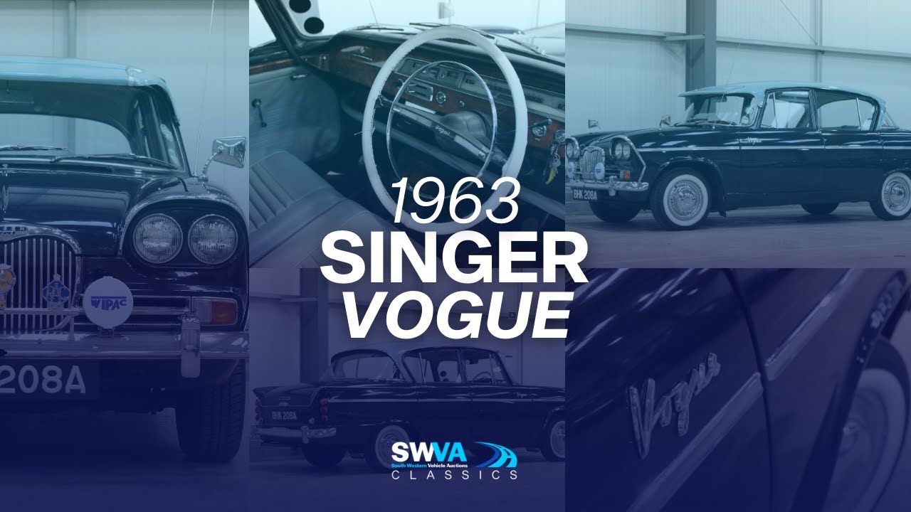 LOT 76 - Singer Vogue 1963 | SWVA 25th July 2024 Summer Classic Car ...