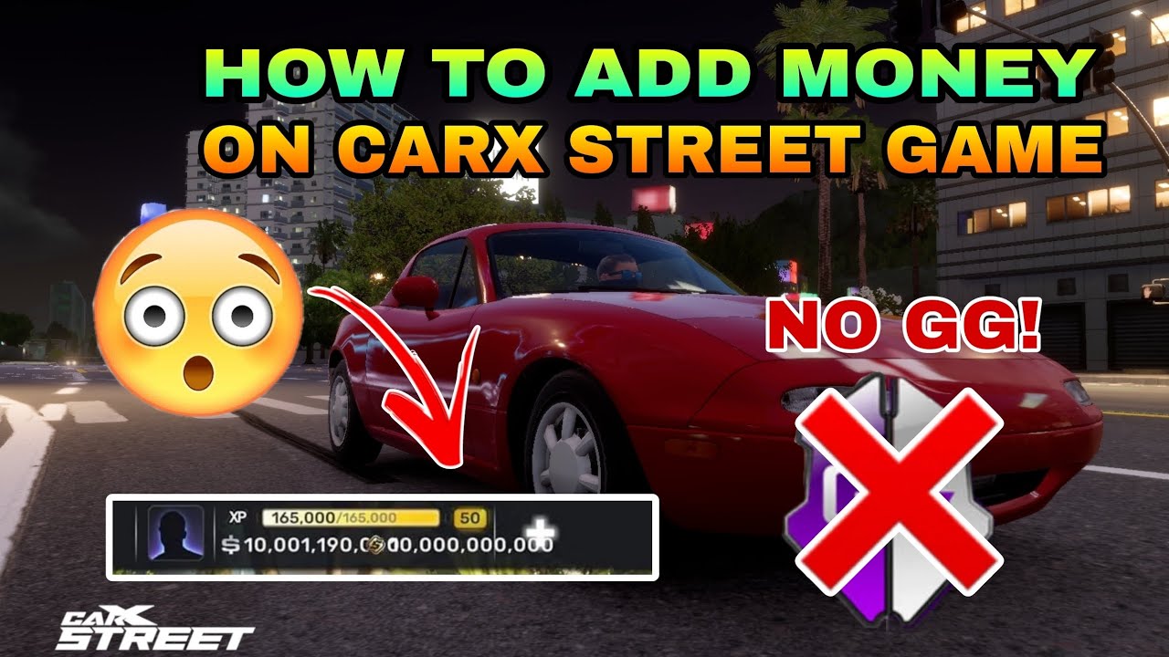 How to add money on Car X street easiest way 2023 - YouTube