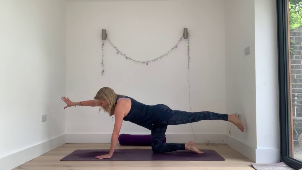 Grounding Earth themed yoga practice for strength and stability. - YouTube