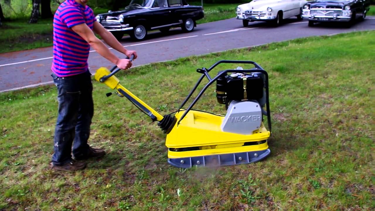 Wacker Neuson - wacker plate demo / in action / showreel - YouTube