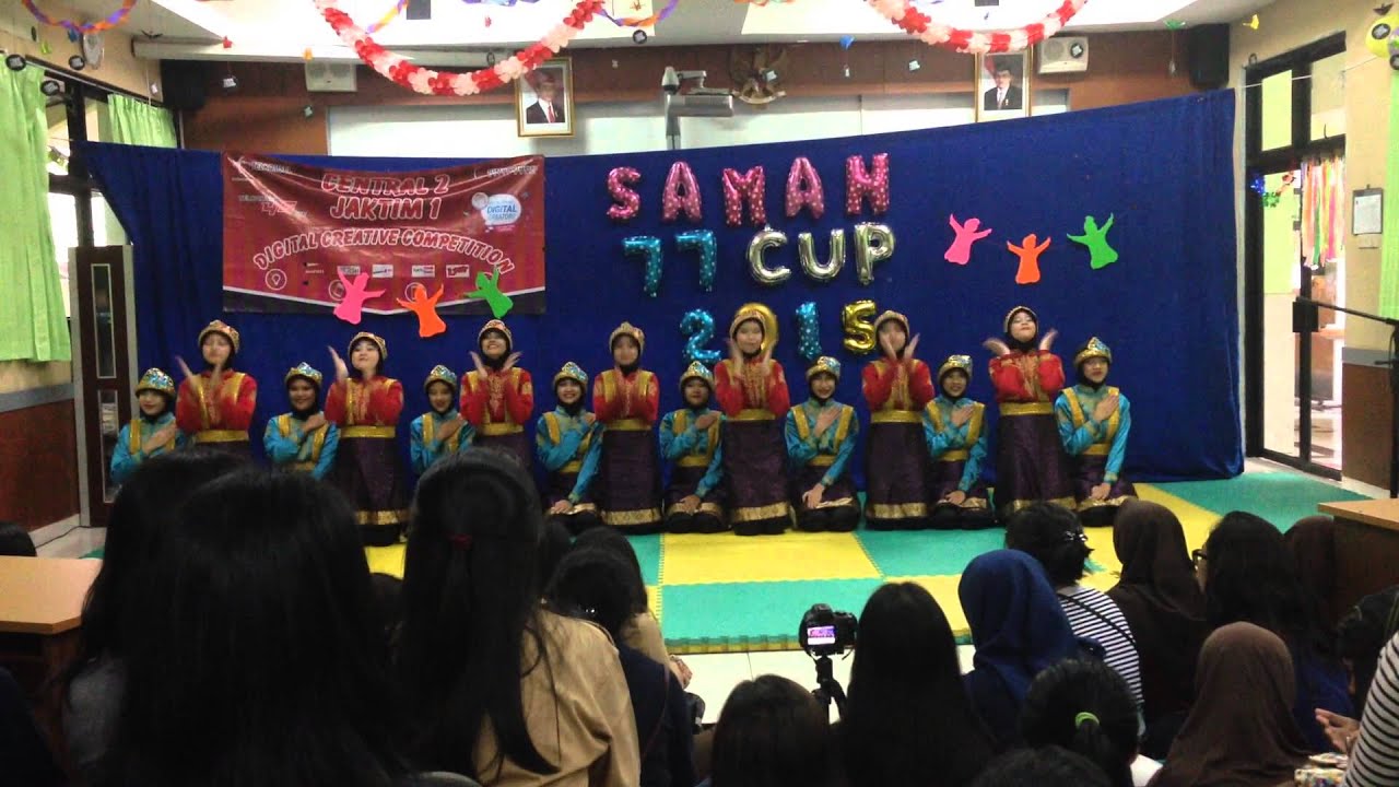 Saman SMAN 21 Jakarta (Dustrance'17) at 77 cup - YouTube