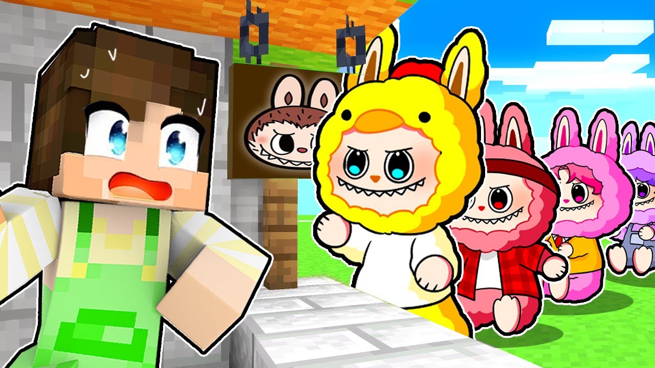 Cửa Hàng LABUBU “Siêu Đỉnh” Được Mở Cửa Trong Minecraft! - YouTube