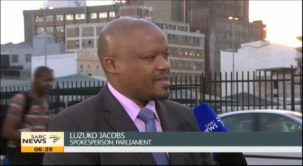 Luzuko Jacobs on security measures at SONA - YouTube