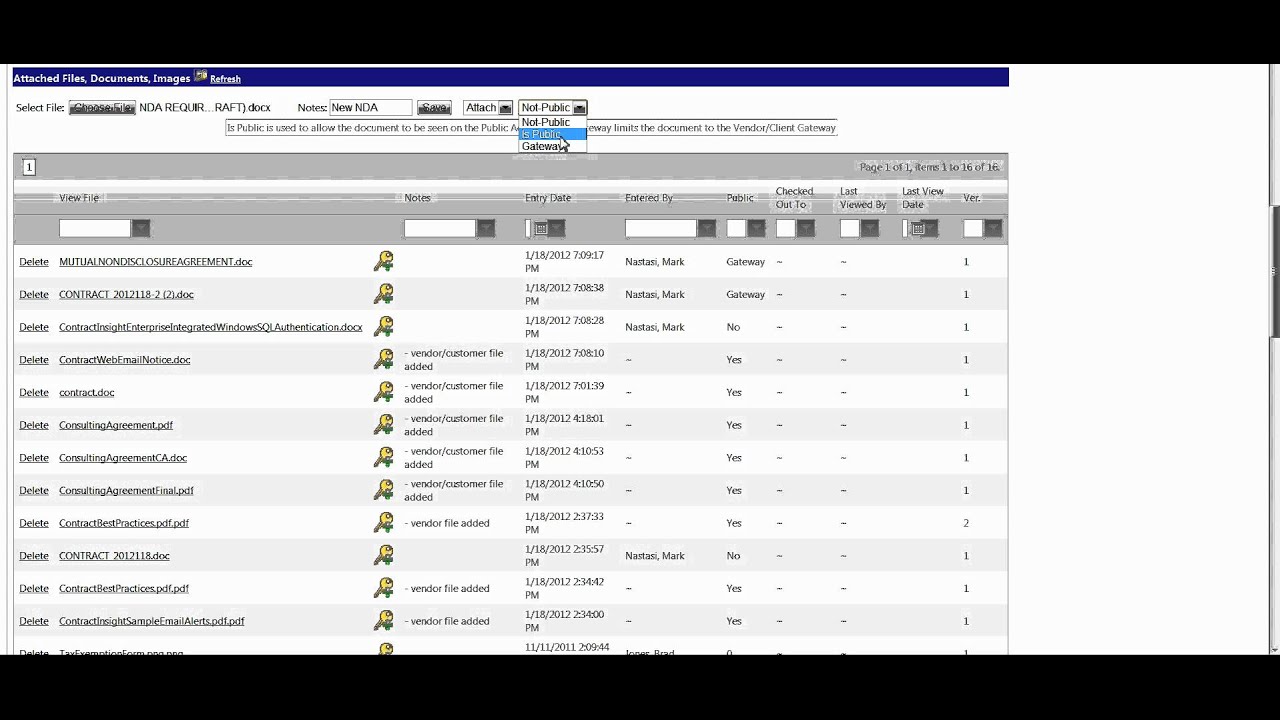 Track contract documents and files with Contract Insight - Contract ...