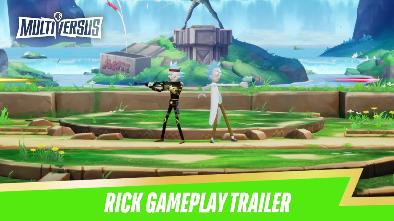 MultiVersus | Rick Gameplay Trailer | Adult Swim UK 🇬🇧 - YouTube