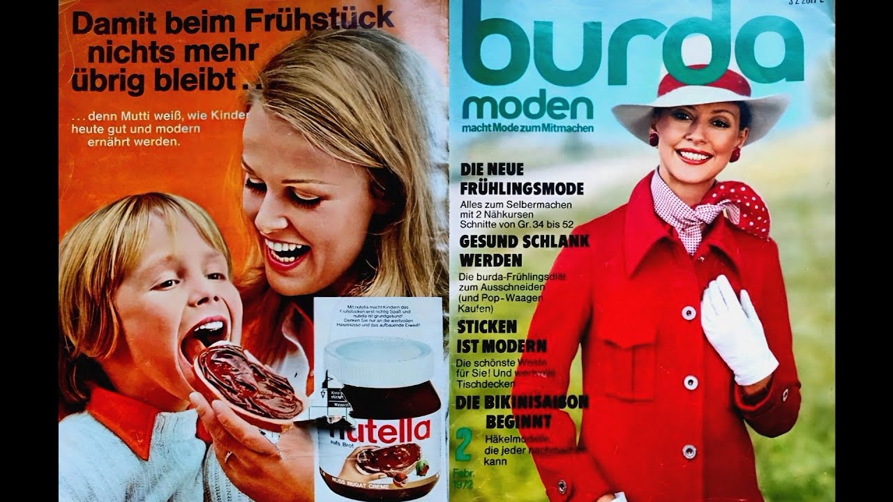 Revista Burda - Moda de Primavera (2 de Febrero de 1972) Edición Española - YouTube