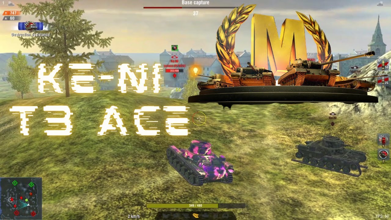 Ke-Ni Tier 3 collector tank Ace Tanker narrated gameplay • World of ...